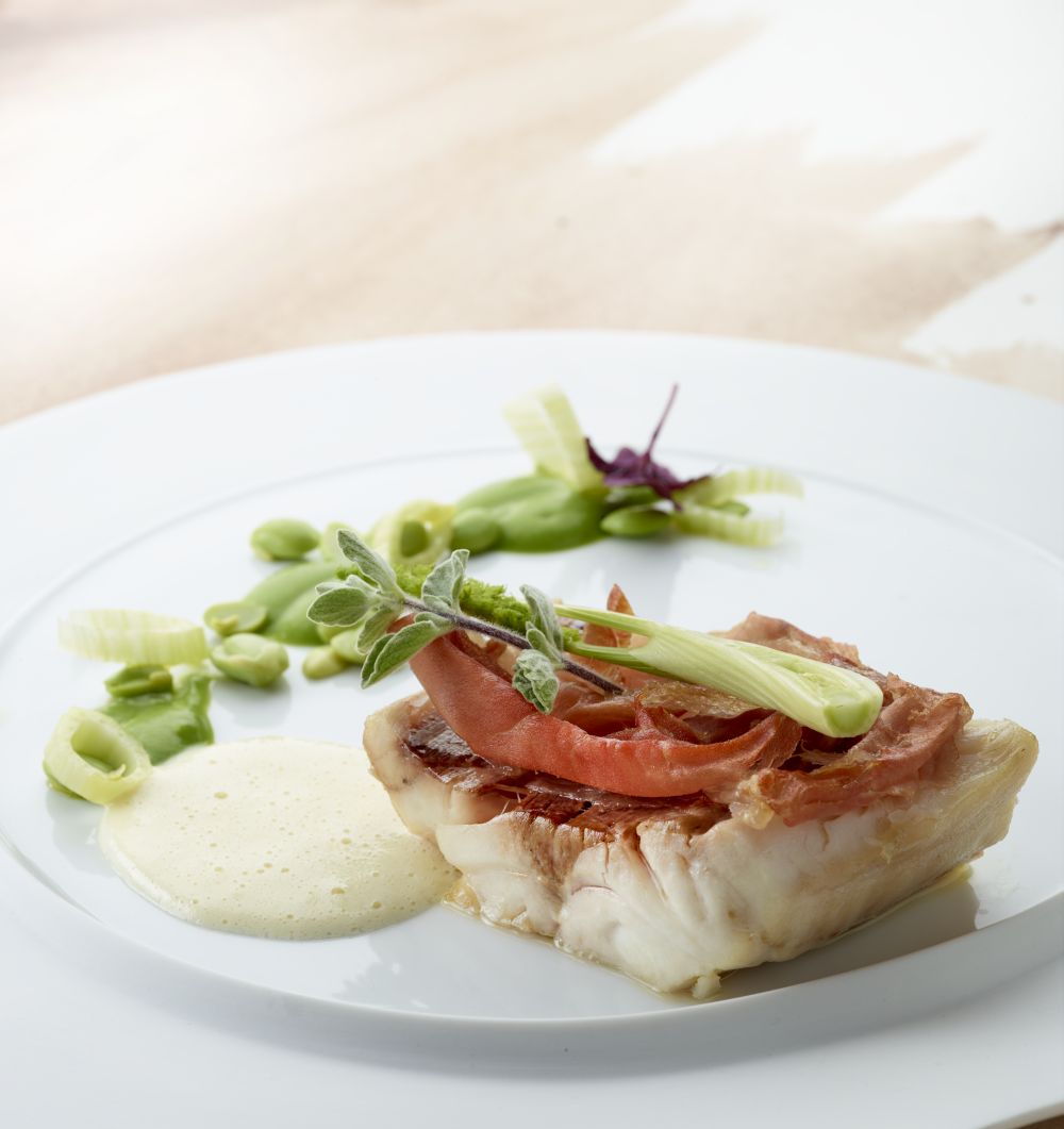 Saltimboca van wilde zeebaars